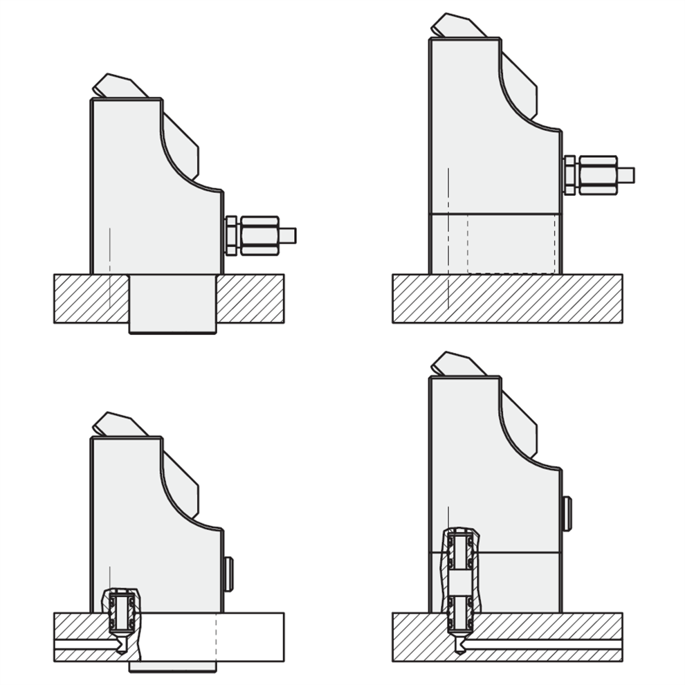 ROEMHELD Slide Pivot Clamps, B1.8242 (Mini) | Carr Lane