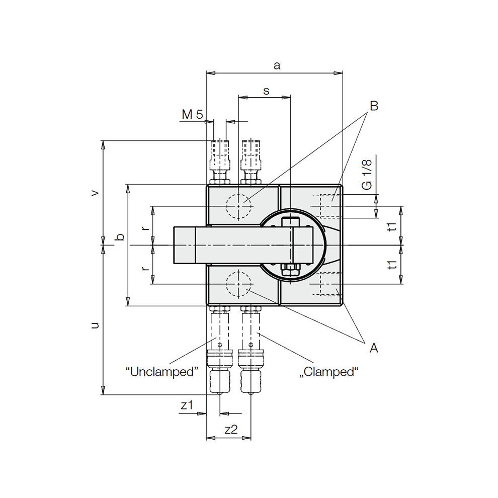 CLR-1824-040-EXD ROEMHELD Slide Pivot Clamps | Carr Lane