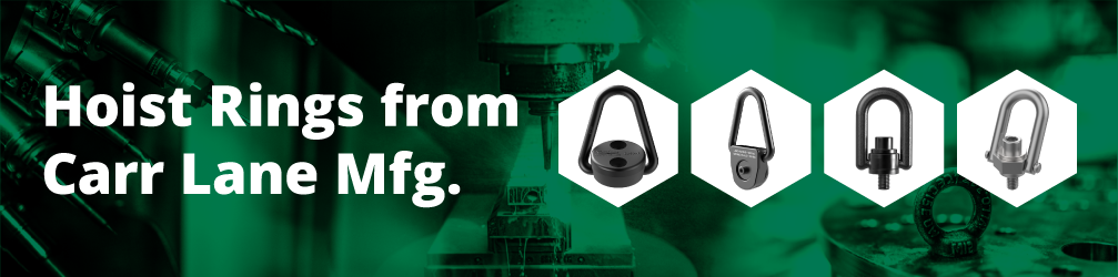Swivel Hoist Rings, Hoist Rings & Lifting Pins | Carr Lane Mfg.